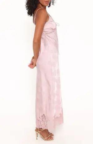 PETAL & PUP Melita Lace Sleeveless Maxi Dress