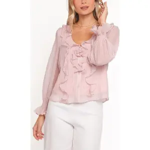 Petal & Pup Cuffed Blouses