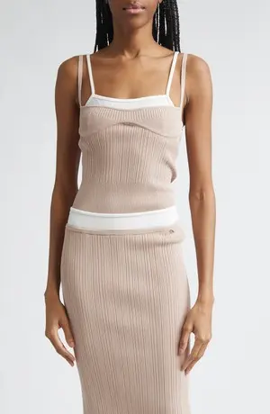 DIESEL® M-zarrina Layered Tank - Tan