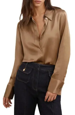 Reiss High-low Shirts For Women