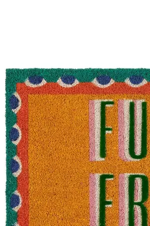 ZSA ZSA ZSU Kerala Funcy 100% Coir Doormat 18" X 30