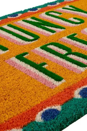 ZSA ZSA ZSU Kerala Funcy 100% Coir Doormat 18" X 30