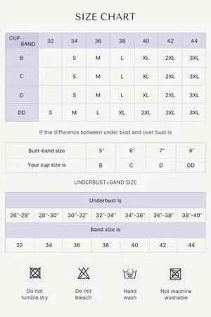 SHAPELLX Wireless Front Closure Support Bra - Beige