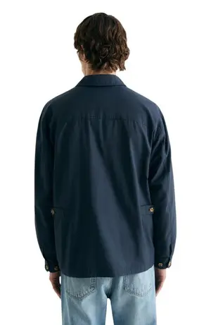 SCALPERS Cotton Shirt Jacket