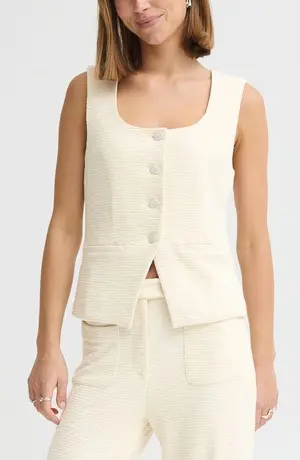 ICHI Ribbed Vest