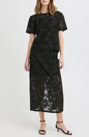 Ichi Printed Tops