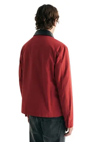 SCALPERS Contrast Collar Bomber Jacket