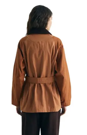 SCALPERS Two-tone Waxed Jacket