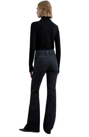 SCALPERS Bootcut Jeans With Button Closure