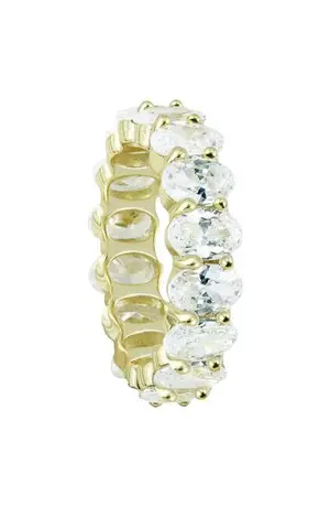 THE M JEWELERS Oval-cut Eternity Ring - Gold