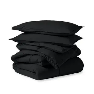 BARE HOME All-season Down Alternative Comforter Setoversized King - Black