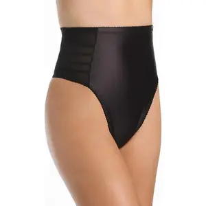 RAGO Firm Shaping High Waist Thong - Black