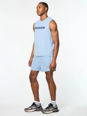 SERGIO TACCHINI Elio Performance Tank - Faded Denim