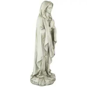 NORTHLIGHT Praying Virgin Mary Outdoor Garden Statue27.75