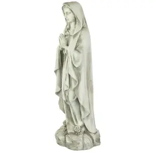 NORTHLIGHT Praying Virgin Mary Outdoor Garden Statue27.75