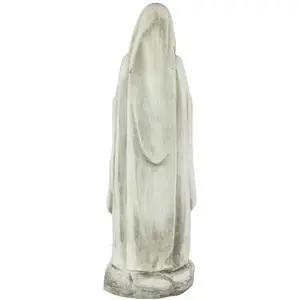 NORTHLIGHT Praying Virgin Mary Outdoor Garden Statue27.75