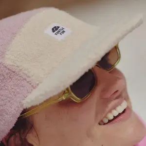 Turtle Fur Fleece Art 5-panel Hat - Mesa Sky