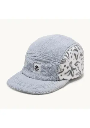 Turtle Fur Fleece 5-panel Cap - Whisper