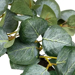 NORTHLIGHT Eucalyptus Leaves Artificial Botanical Spring Wreath20