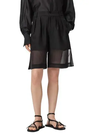 ALLSAINTS Banu Sheer Shorts