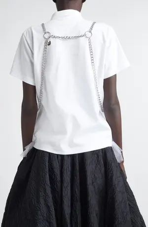 Noir Kei Ninomiya Safety Pin Chain Harness