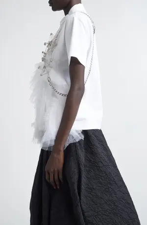 Noir Kei Ninomiya Safety Pin Chain Harness