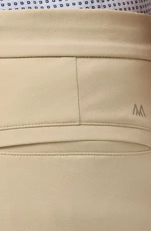 Mizzen+main Helmsman Slim Fit Performance Chinos - Light Khaki