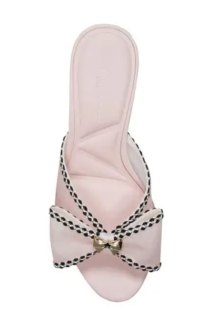 Karl Lagerfeld Paris Damina Slide Sandal - Light Blush