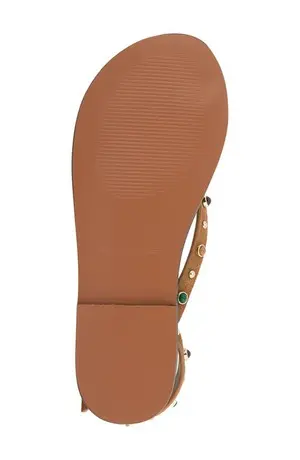 RM REBECCA MINKOFF Jamie Ankle Strap Sandal - Walnut