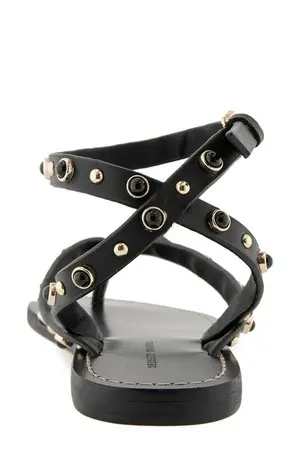 RM REBECCA MINKOFF Jamie Ankle Strap Sandal - Black
