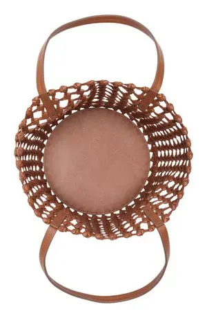 Staud Caro Leather Bucket Bag