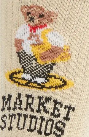 MARKET Bear Crew Socks