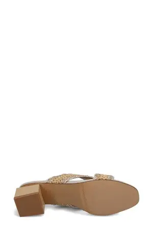Vaneli Cyndia Block Heel Sandal - Cream