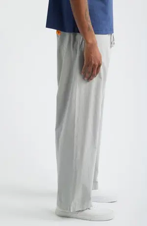 SERVICE WORKS Easy Organic Cotton Canvas Chef Pants - Silver