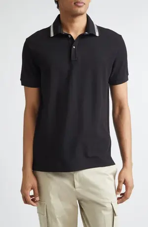 Moncler Half Placket Polos For Men