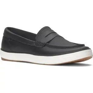 Keds® Center Ii Leather Sneaker - Black