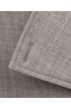 Mango Wool Double-breasted Trench Coat