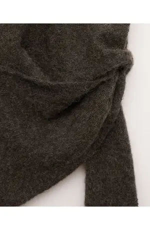 Mango Asymmetric Alpaca Tank Top