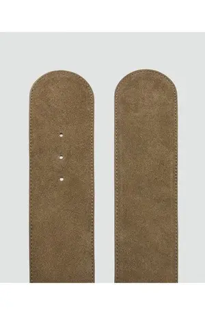 Mango Suede Belt