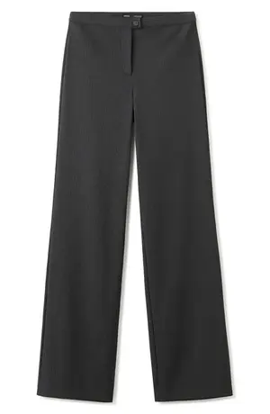 Mango Straight Leg Trousers