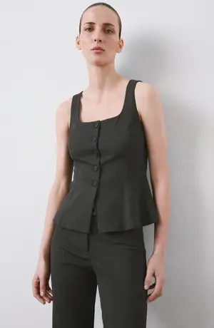 Mango Straight Leg Trousers