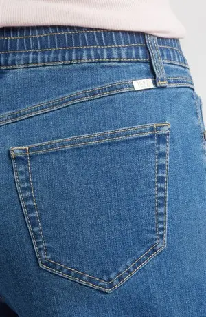 1822 Denim High Waist A-line Denim Shorts