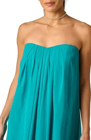 Adrianna Papell Chiffon Trapeze Gown