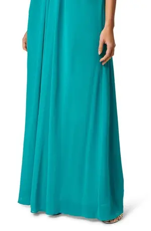 Adrianna Papell Chiffon Trapeze Gown
