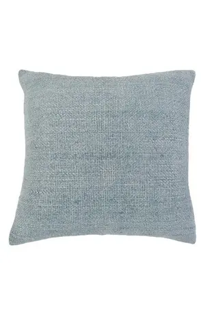 POM POM AT HOME Hendrick Linen & Cotton Accent Pillow Sky