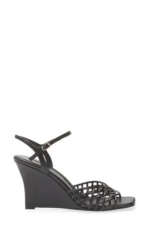 Jeffrey Campbell Wedge Sandals - Black
