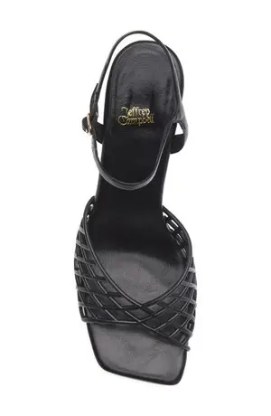 Jeffrey Campbell Wedge Sandals - Black