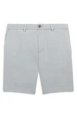 Scott Barber Savannah Stretch Cotton Twill Shorts - Mist