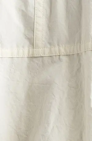 Ossou Ridge Crinkled Cotton Poplin Button-up Shirt
