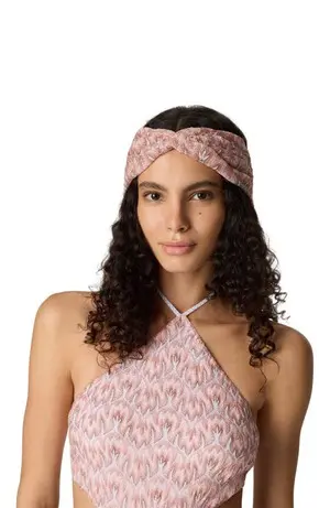 Missoni Lamé Viscose Headband - Multicoloured